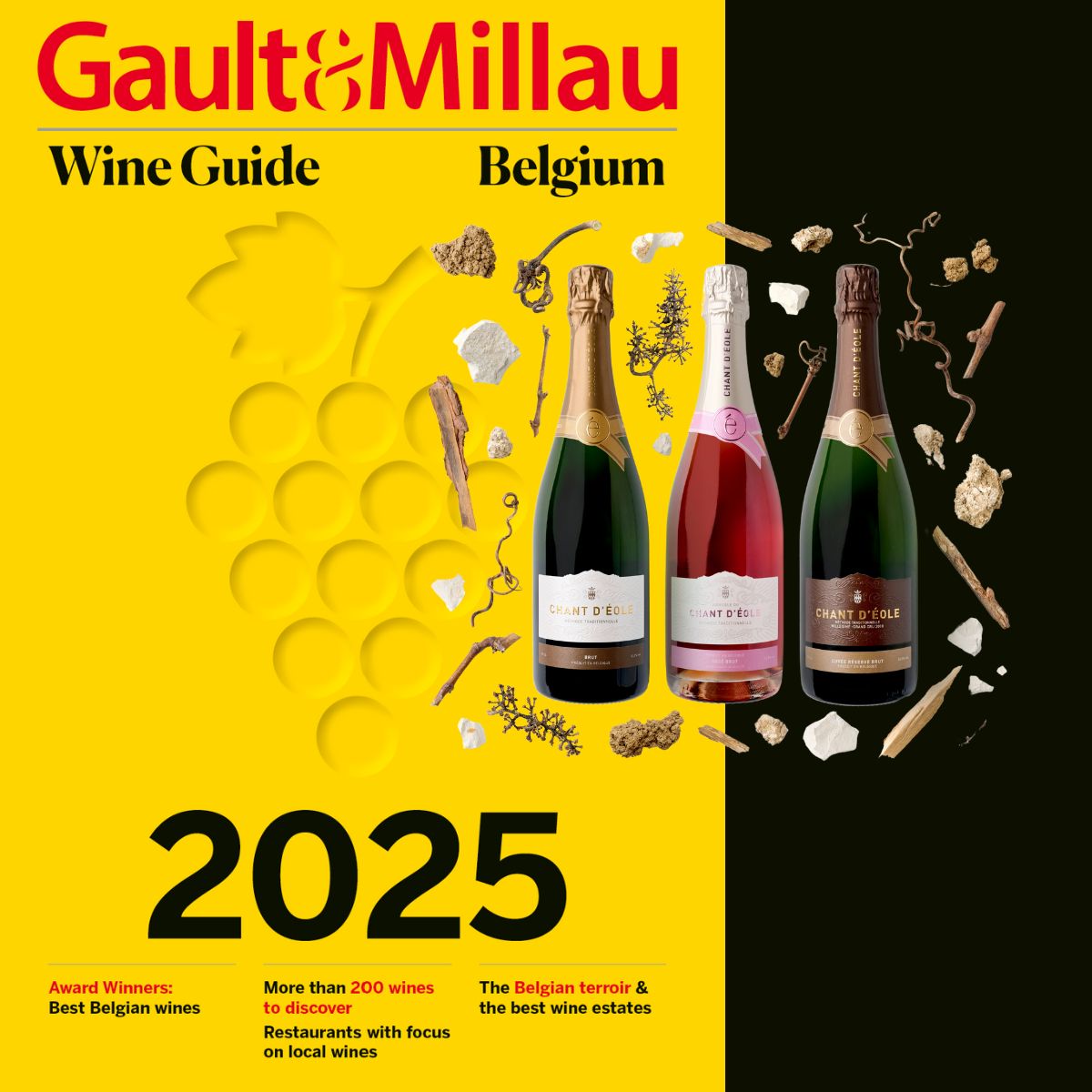 Le GUIDE GAULT& MILLAU 2025 des VINS BELGES est sorti ce lundi 2 juin ...